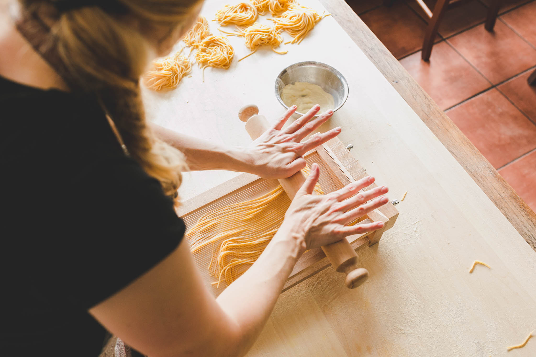 Pasta selber machen: Kochkurse im Studio oder bei dir zu Hause